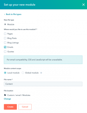 Custom HubSpot Email Template - Courtney Fantinato